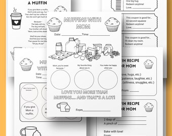 Muffins With Mom Printable - Etsy