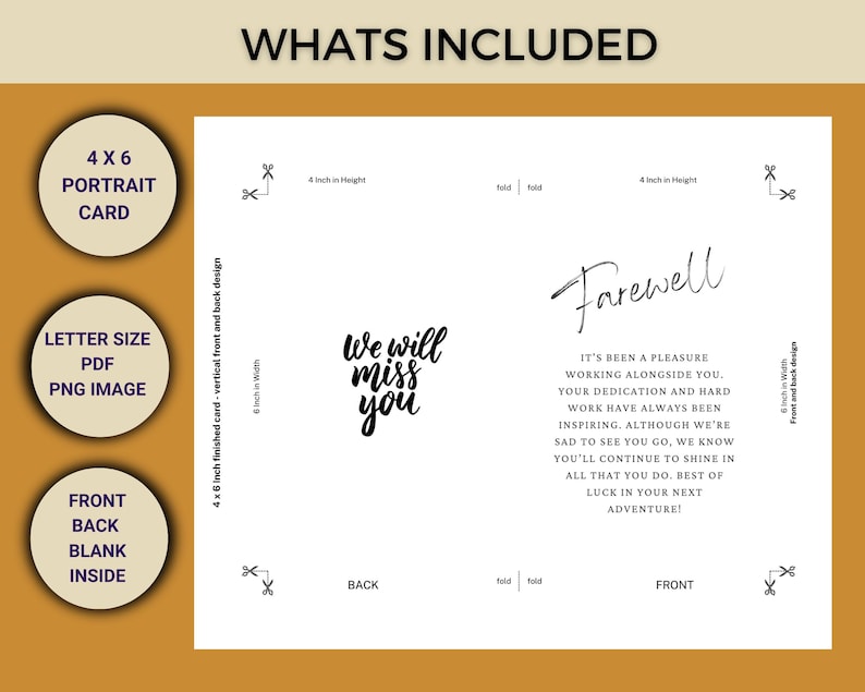 Printable Going Away Card for Coworker - Printable Goodbye Card ...