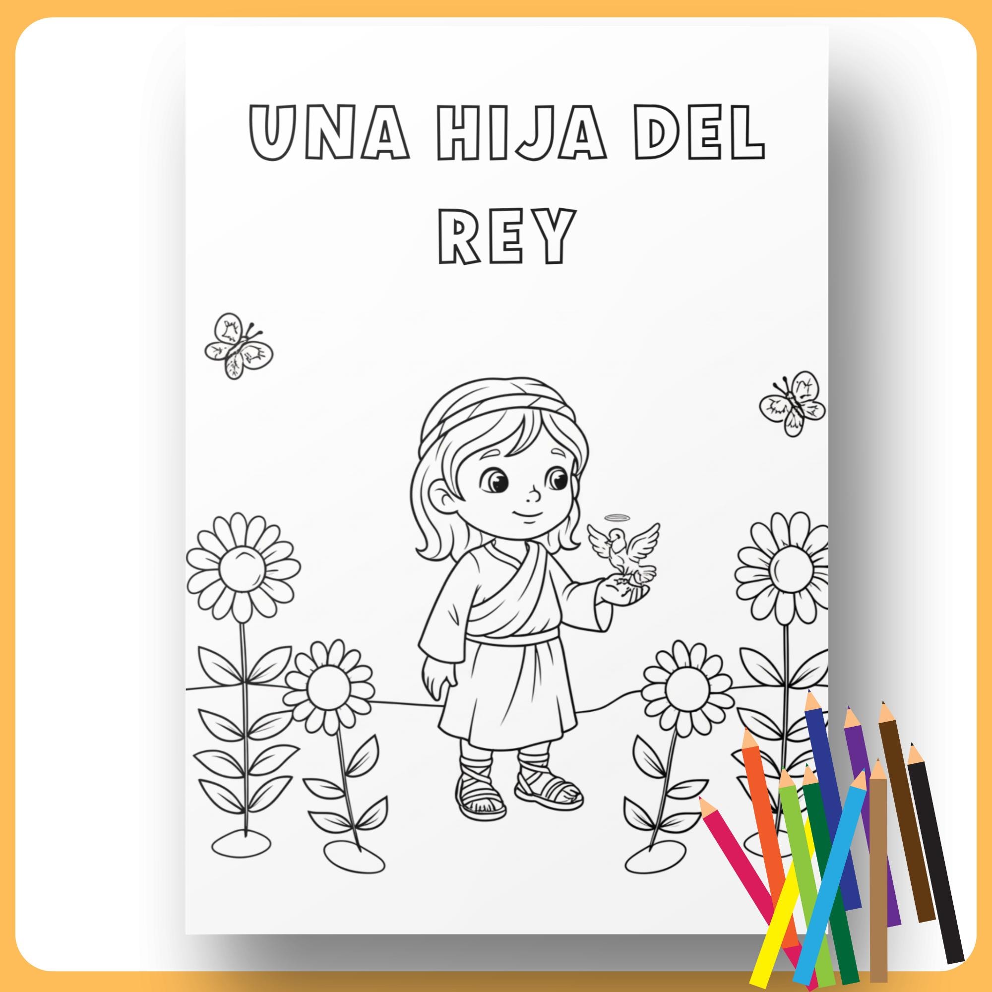 Spanish Bible Verse Coloring Pages for Kids - En Español - Sunday ...