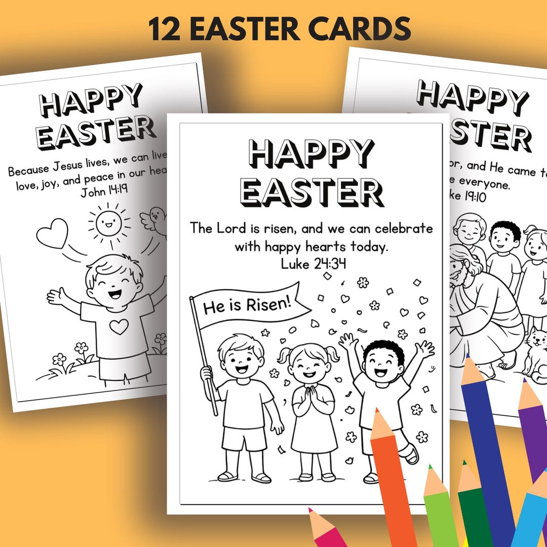 Easter Story Coloring Pages, Religious Easter Story for Kids, He is ...