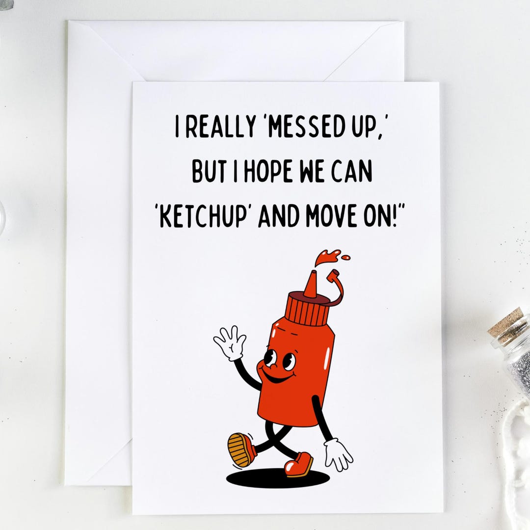 I'm Sorry Card Printable Forgive Me Card, Cute Apology Card, Please ...