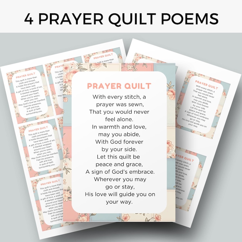 Printable Quilt Stickers - Etsy