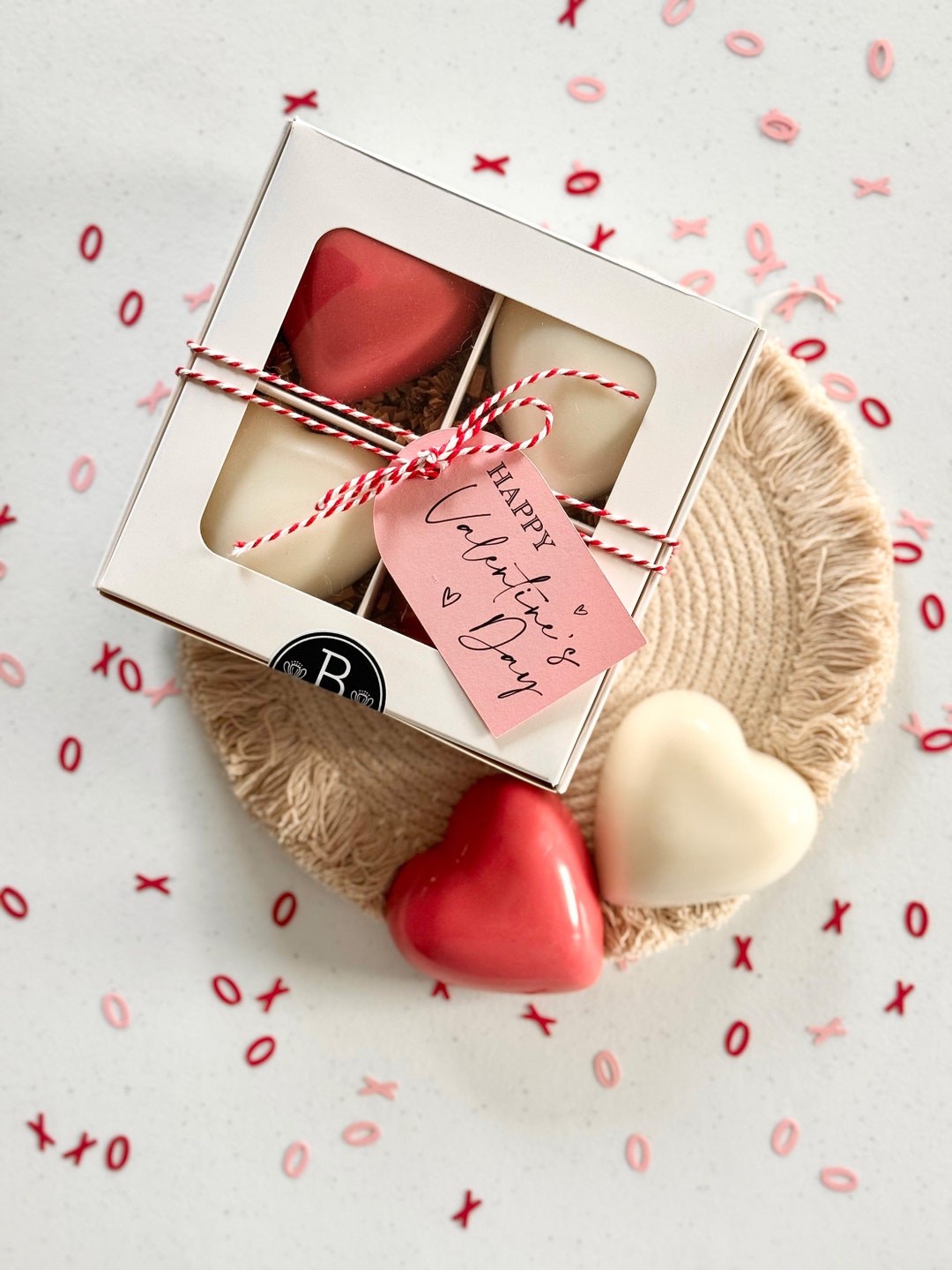 Valentine's Day Soap Gift Set Valentine's Day Gift Heart Teacher Gift ...