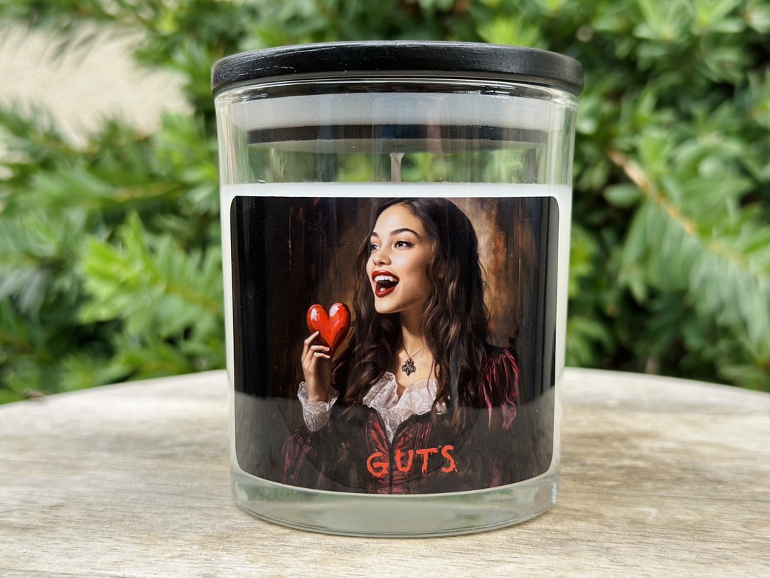Guts Olivia Rodrigo Inspired Candle Bad Idea Right Vampire - Etsy UK