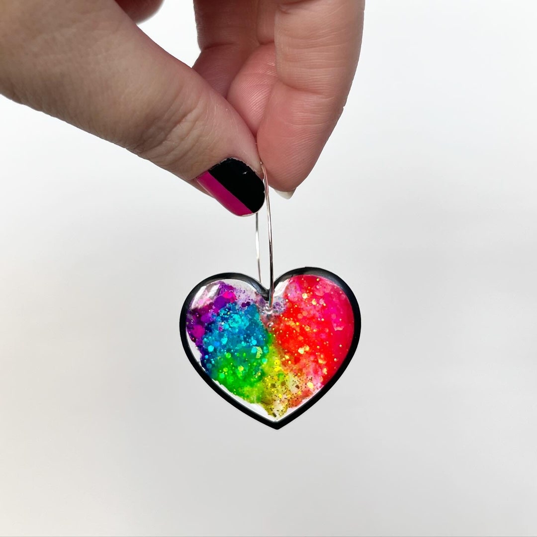 GLITTER ERIN HEART retiring - Etsy