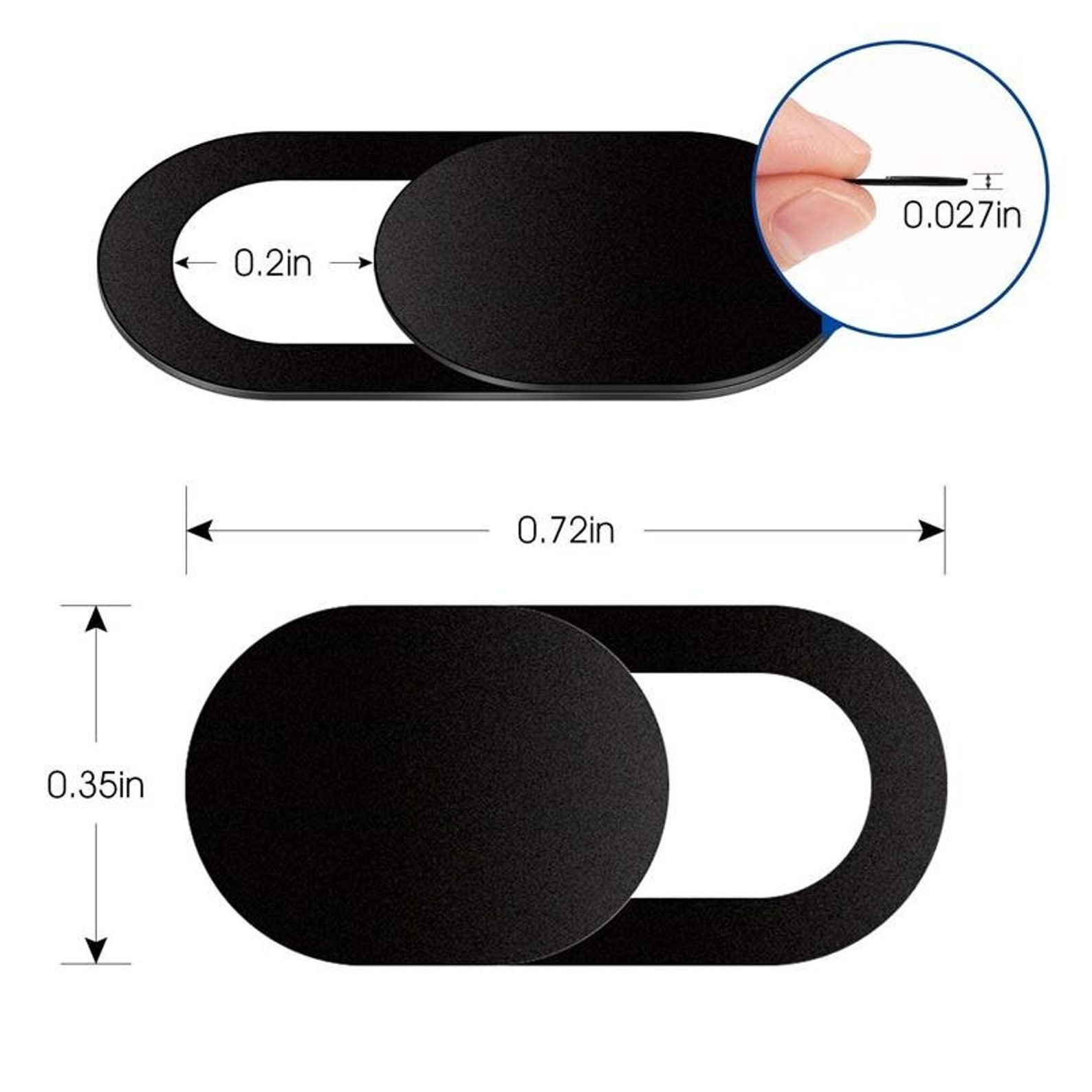 6 Pack Ultra Thin Sliding Camera Cover For Phones And Laptop Etsy