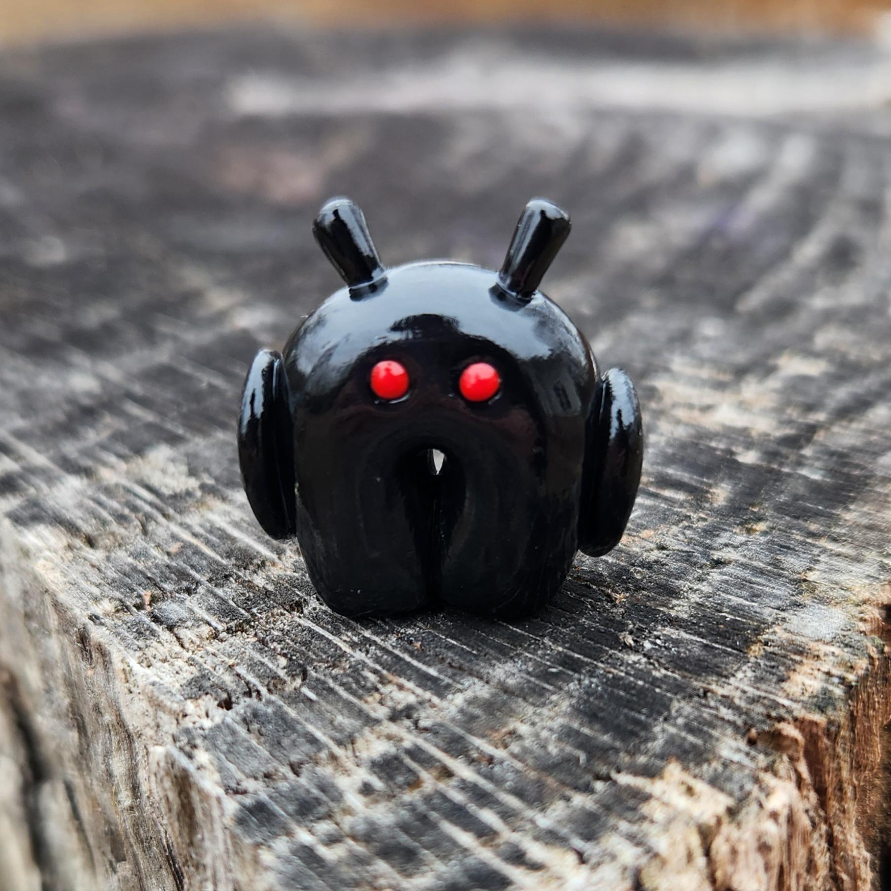 Mothman Cryptid Polymer Clay Figure Made to Order - Etsy