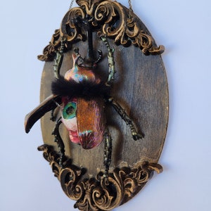 Peekaboo Beetle Wall Hanging - Etsy