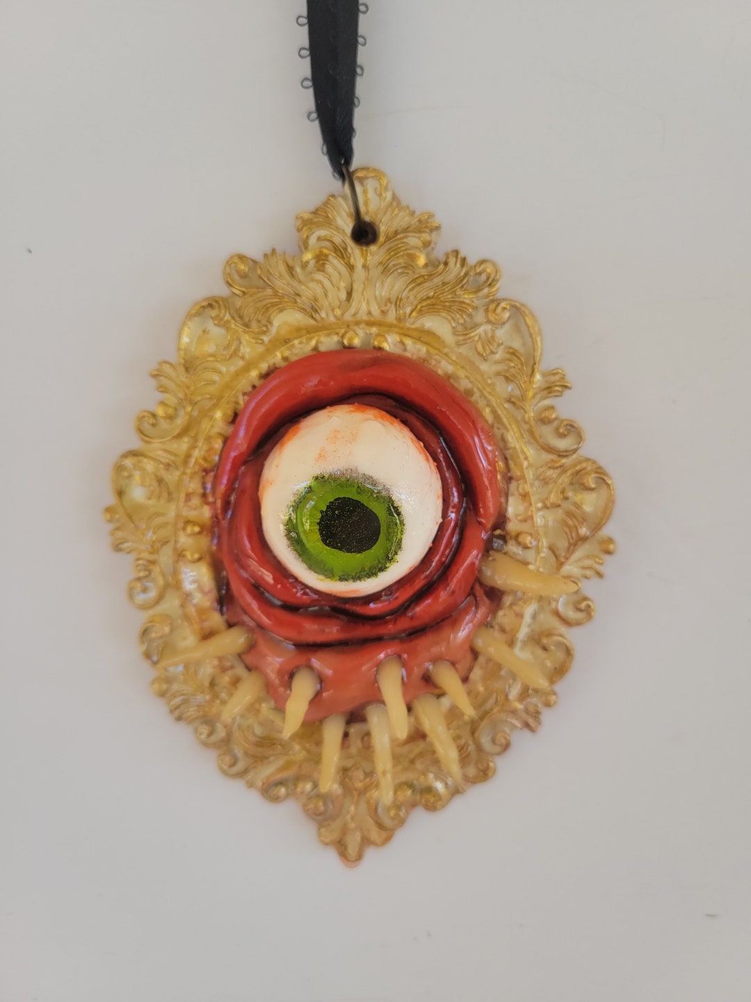 Creepy Weird Christmas Ornament Pendant Gorenament - Etsy