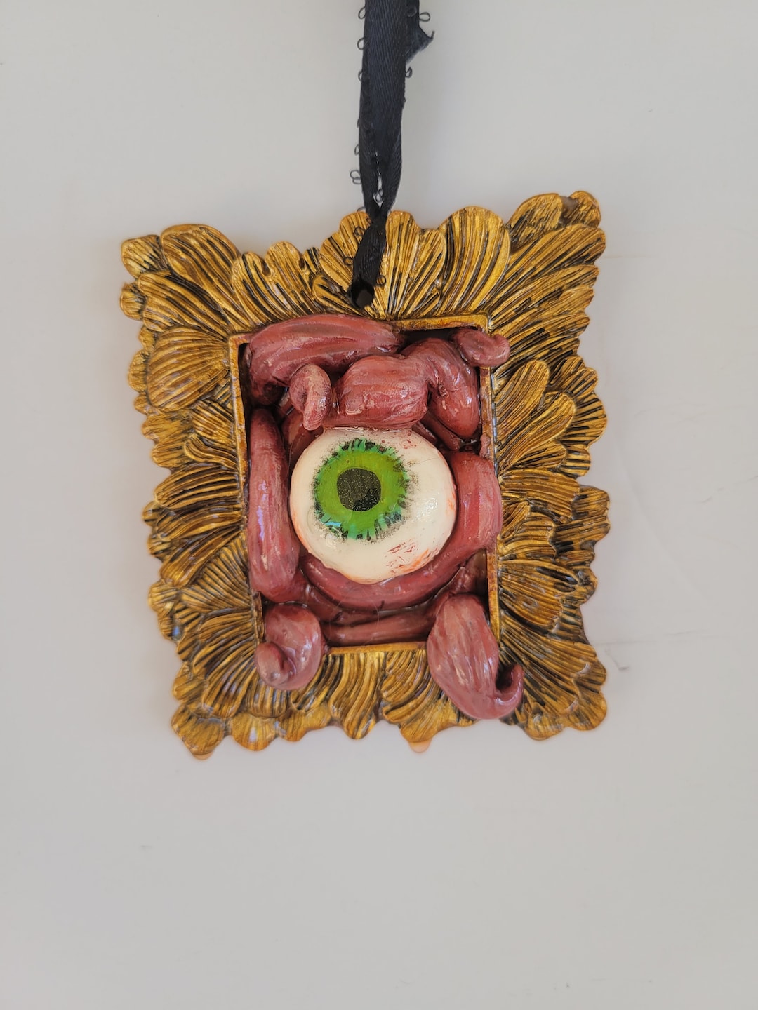 Creepy Weird Christmas Ornament Pendant Gorenament - Etsy