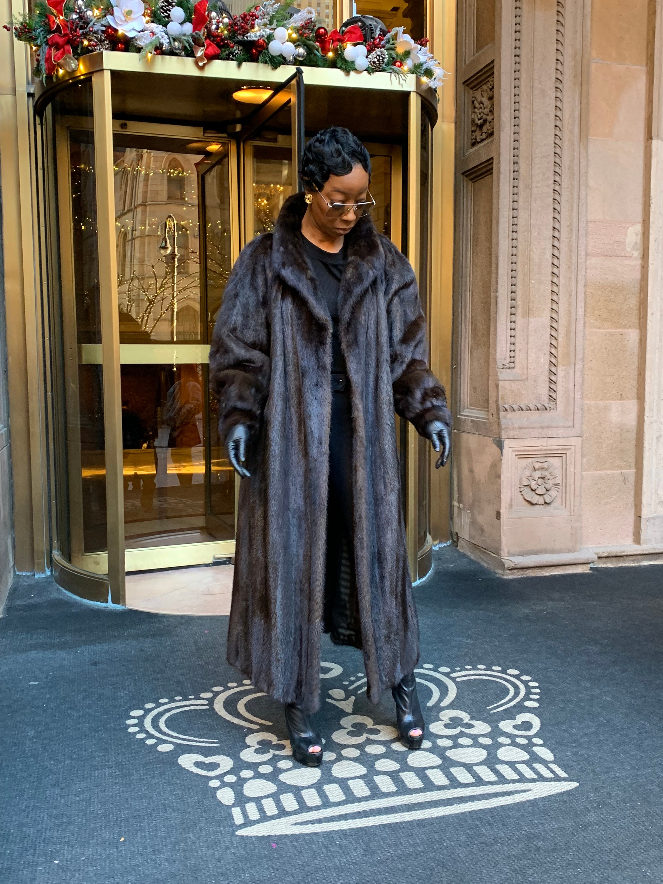 Pre-loved Ranch Mink Fur Coat - Etsy