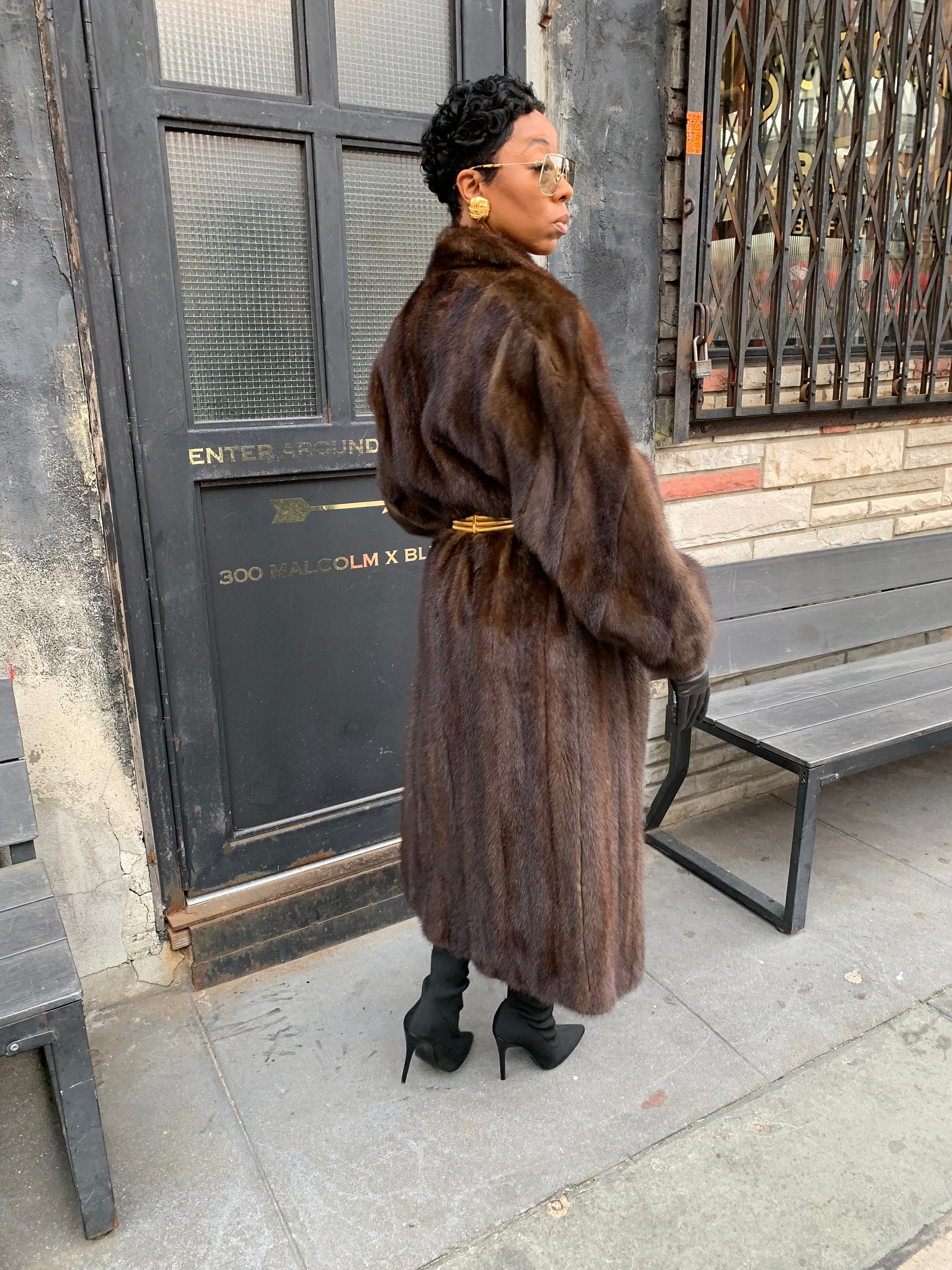 Pre-loved Ranch Mink Fur Coat - Etsy