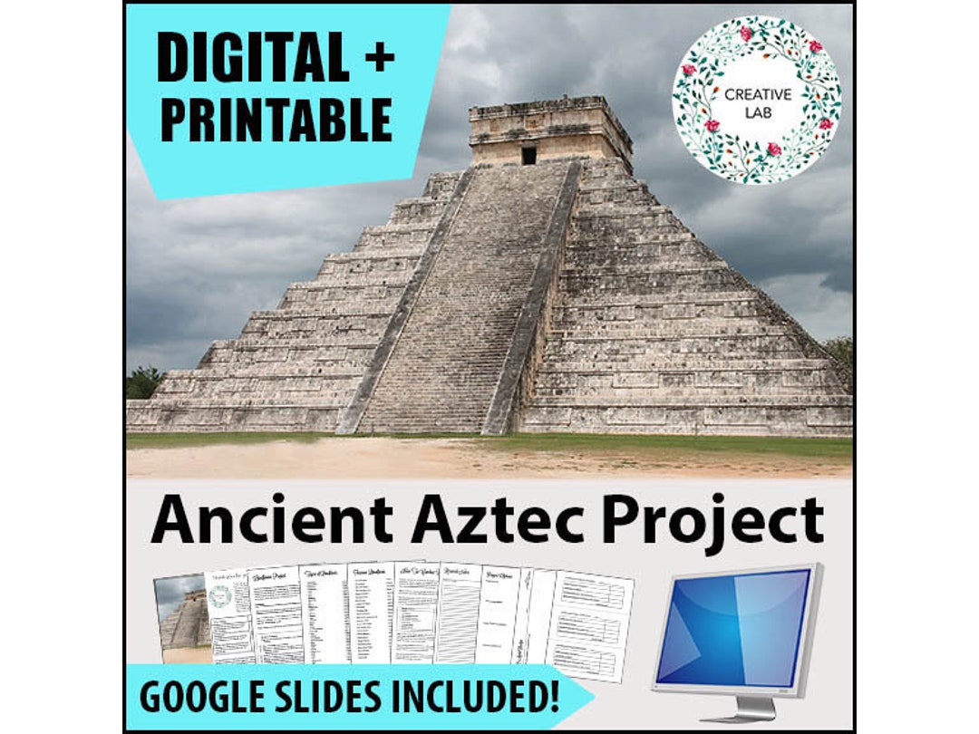 Ancient Aztecs Research Project - PBL // Printable Teaching Resource ...