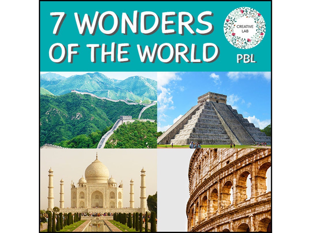 7 Wonders of the World Research Project // Teaching Resource // No Prep ...