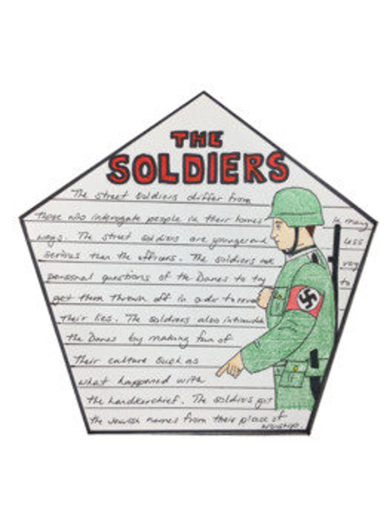 Number the Stars - Novel Study Project Craft - Etsy