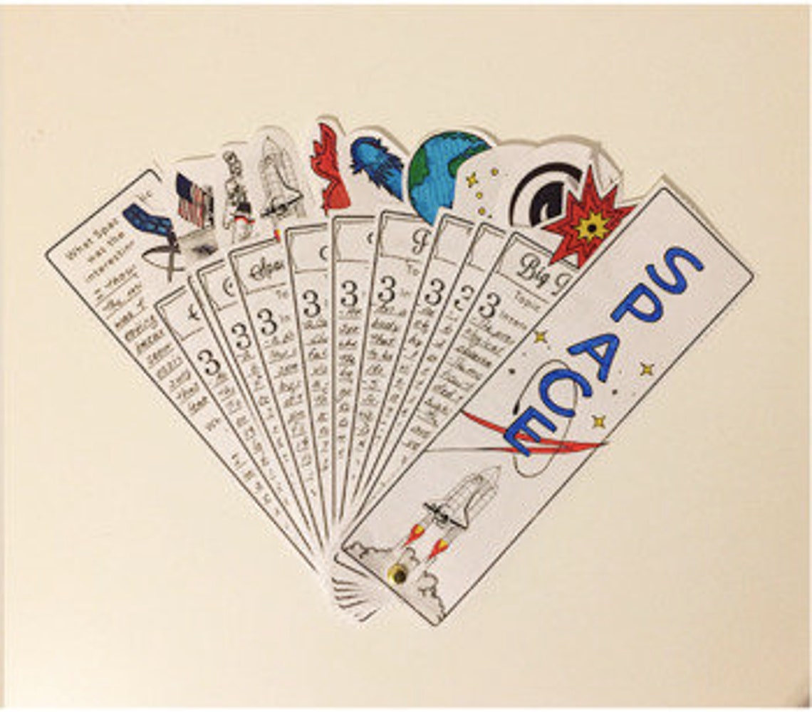 Space Project - Interactive Fan - PBL // Printable Teaching Resource ...