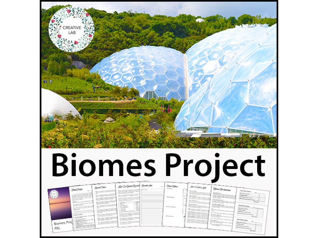 Biomes Research Project - PBL // Printable Teaching Resource // No Prep ...
