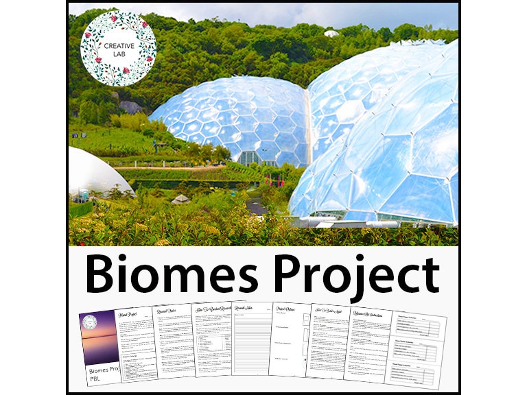 Biomes Research Project - PBL // Printable Teaching Resource // No Prep ...