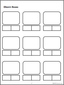 Elkonin Boxes - Phonological Awareness - Reading Strategies ...