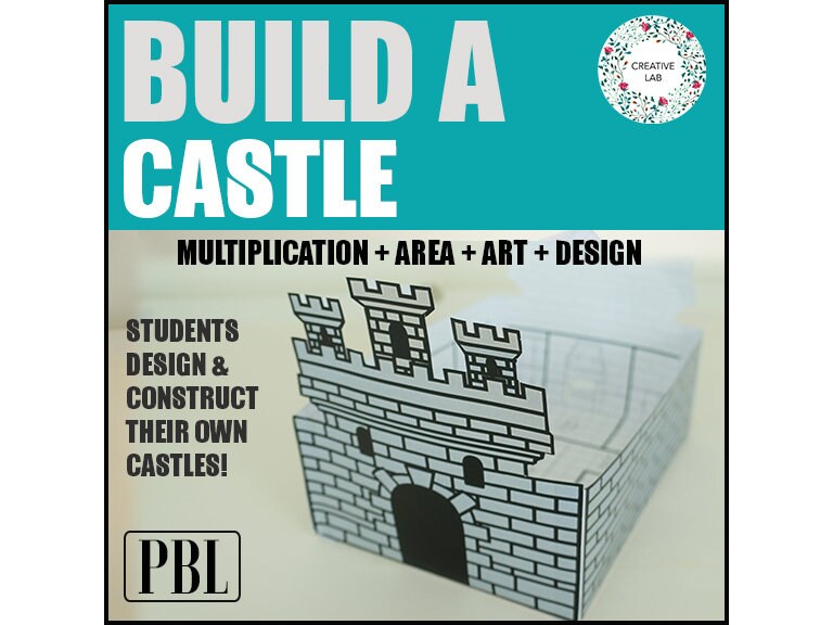 Build a Castle Craft - Math & Design // Printable Teaching Resource ...