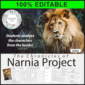 Narnia Research Project - 100% Editable - Etsy