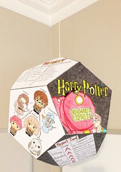 Novel Study Craft for Any Book - Dodecahedron - PBL // Printable ...