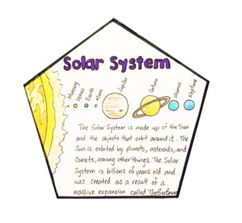 Space Project Craft Activity // Printable Teaching Resource // No Prep ...