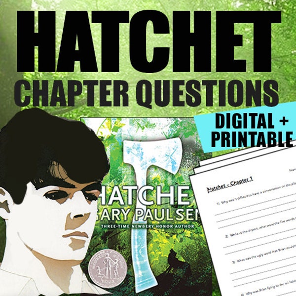 Hatchet Printable - Etsy