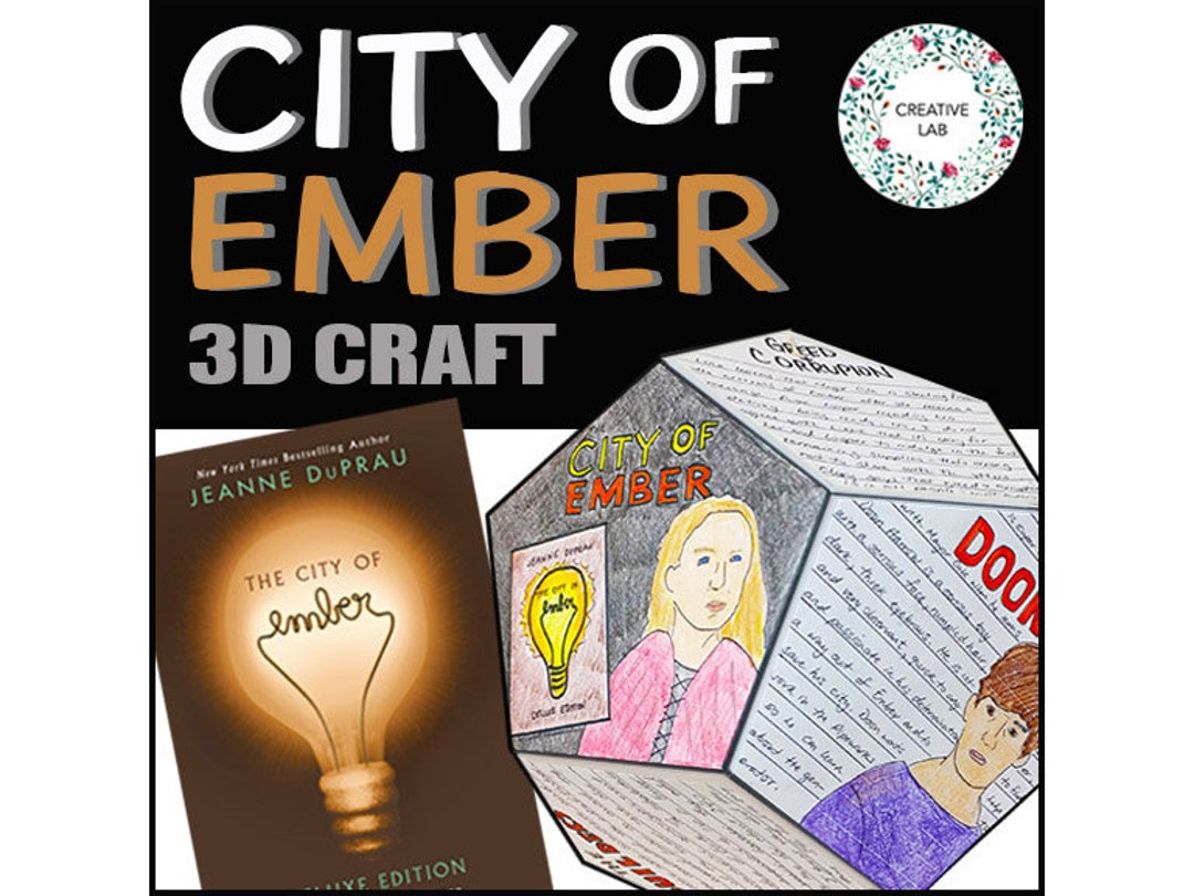 City of Ember - Novel Study Project Craft - PBL // Printable Teaching ...