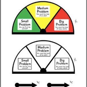 Size of the Problem Task Cards & Problem Meter 100% Editable ...