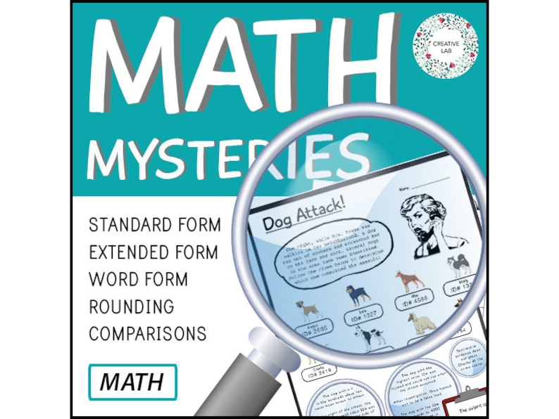 Place Value - Math Mystery Project - Etsy