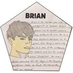 Hatchet - Book Novel Study Project Craft - PBL // Printable Teaching ...