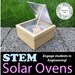 Solar Cooker Ovens Thermal Energy Transfer // Printable Teaching ...
