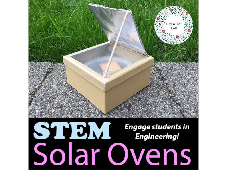 Solar Cooker Ovens Thermal Energy Transfer // Printable Teaching ...