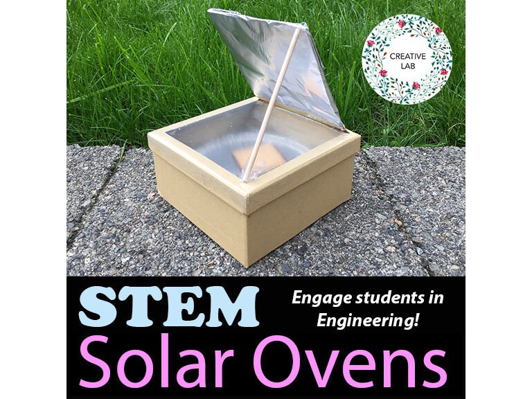 Solar Cooker Ovens Thermal Energy Transfer // Printable Teaching ...