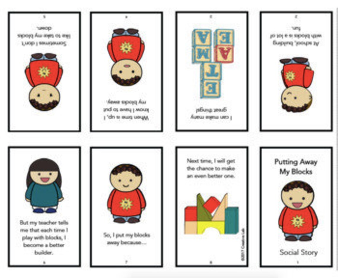 Behavior Social Story - Transitioning - Etsy