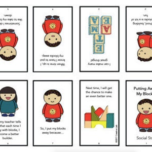 Behavior Social Story - Transitioning - 100% Editable - Etsy