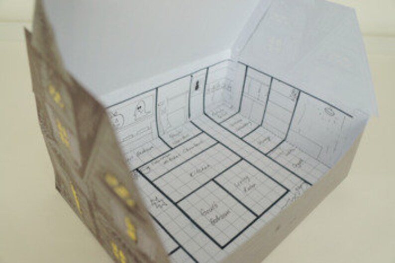 Math Craft - Build a Halloween Haunted House - 100% Editable ...