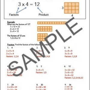 Math Factors, Greatest Common Factors - Lesson & Practice Questions ...