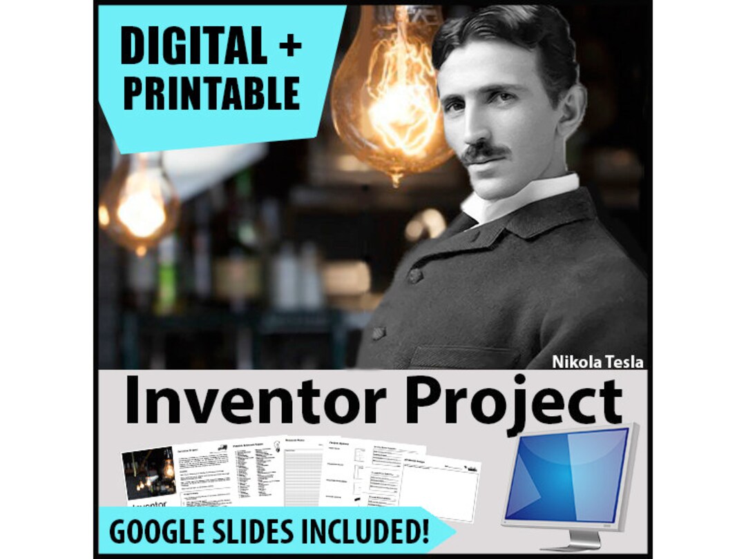 Inventor Research Project PBL // Printable Teaching Lesson School ...