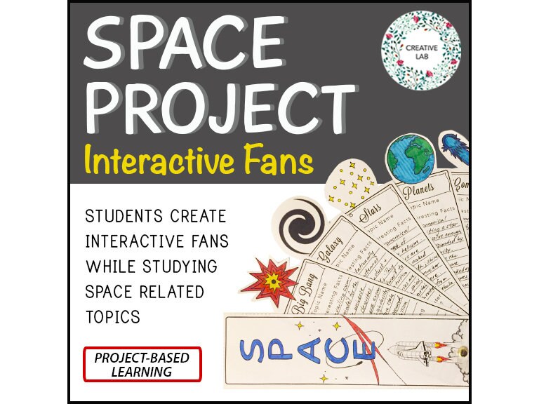 Space Project - Interactive Fan - PBL // Printable Teaching Resource ...