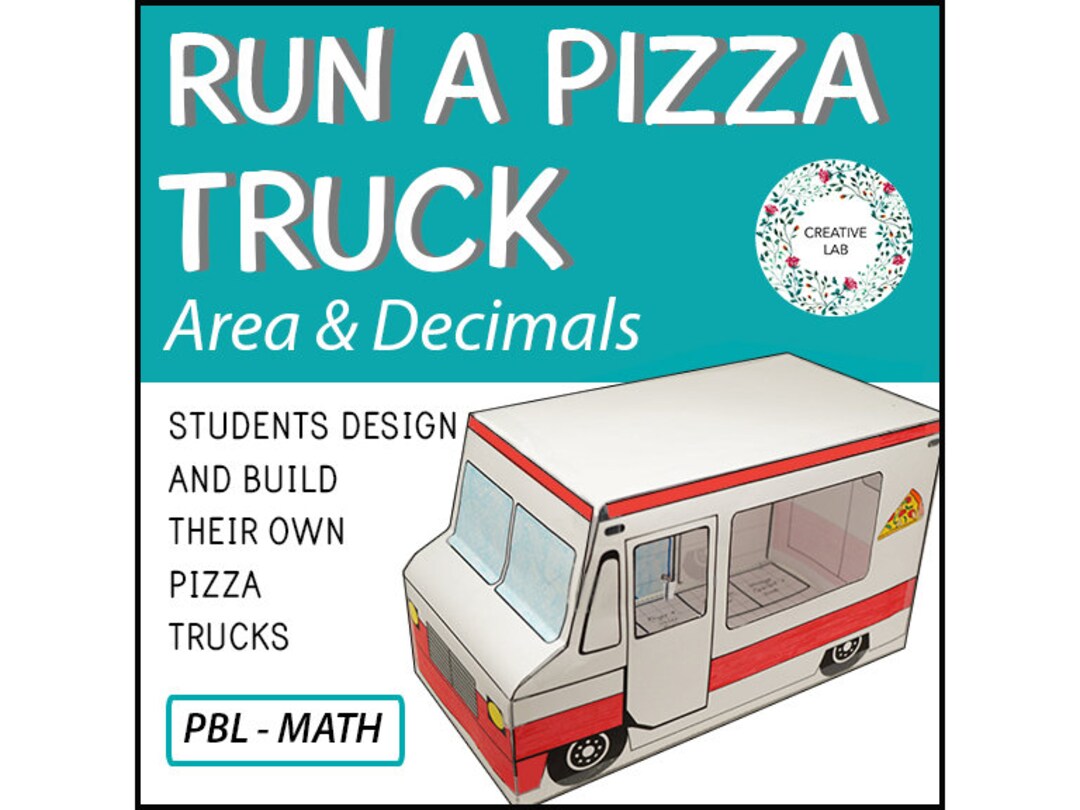 Run A Pizza Truck - Math - PBL - Etsy