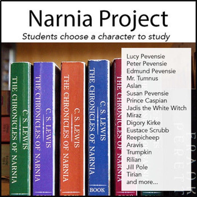Narnia Research Project - 100% Editable - Etsy