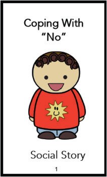 Behaviour Social Story Mini Book - Coping With No - 100% Editable ...