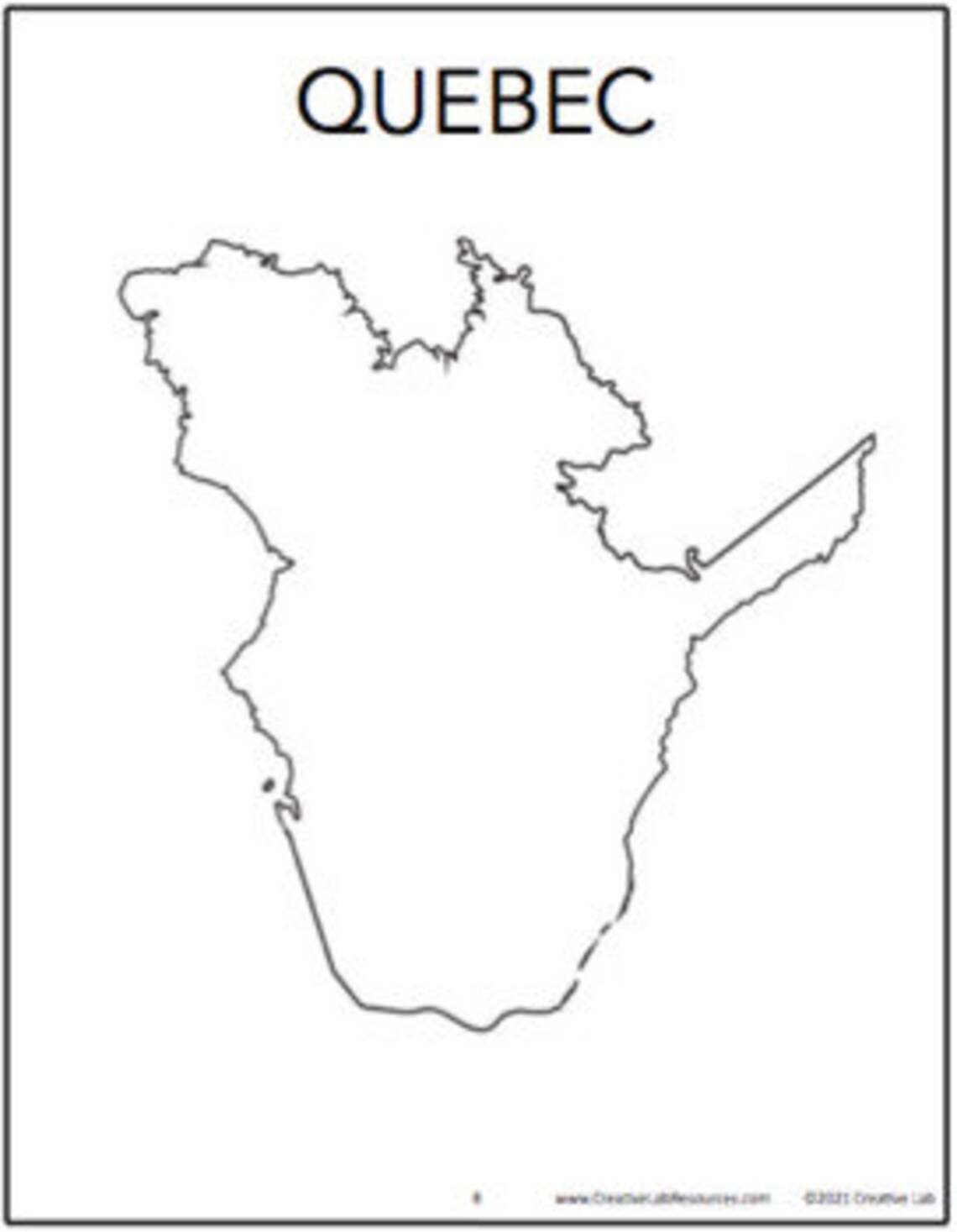 Canadian Province Maps & Canada Map // Printable Teaching Resource ...