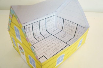 Math Easter Bunny's House Craft // Printable Teaching Resource // No ...