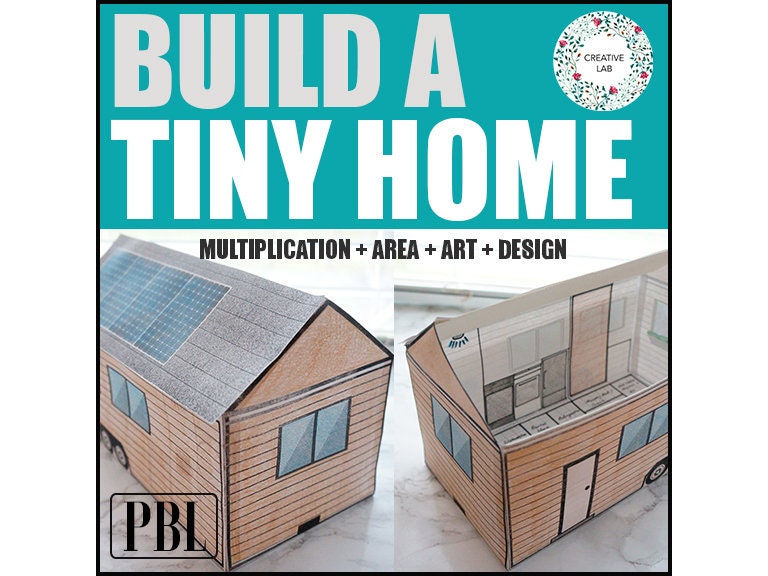Build a Tiny Home House - Math & Design // Printable Teaching Resource ...