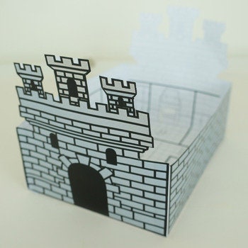 Build a Castle Craft Math & Design // Printable Teaching Resource // No ...