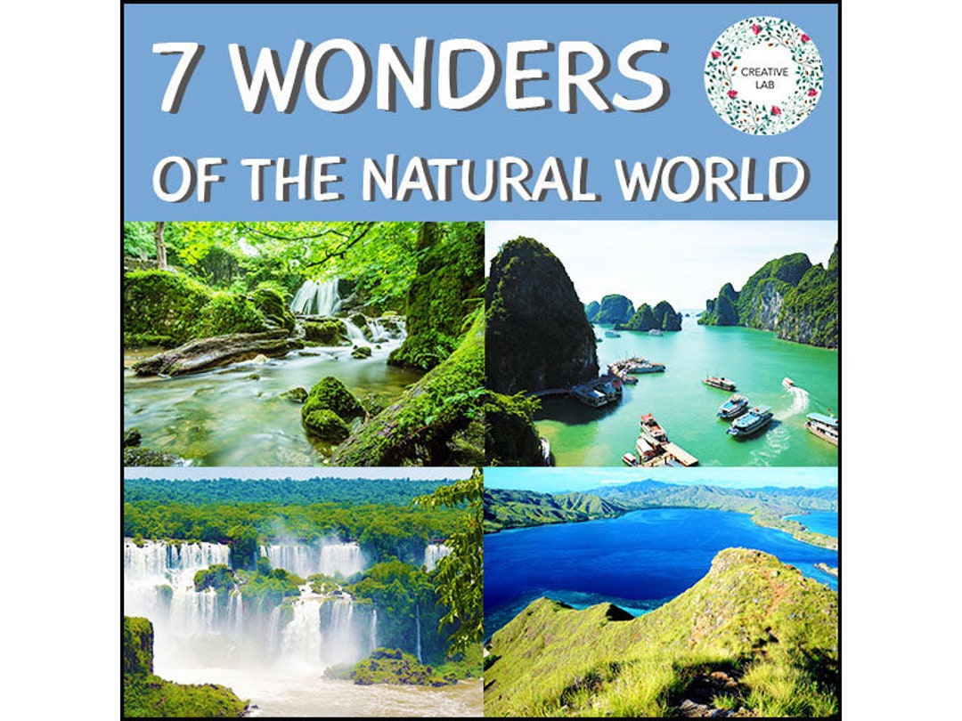 7 Wonders of the Natural World Research Project PBL // Teaching ...