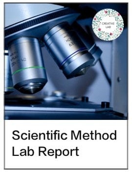 Scientific Method Lab Report - Student Template // Printable Teaching ...